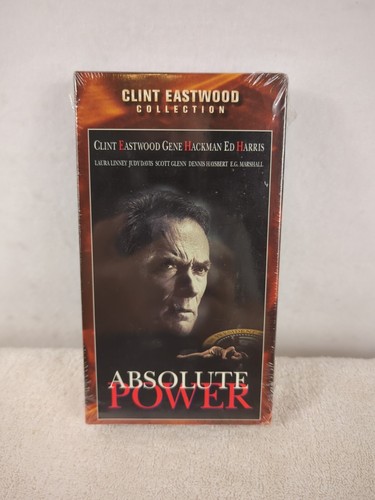 New VHS Tape - Absolute Power Movie Clint Eastwood Gene Hackman Ed ...