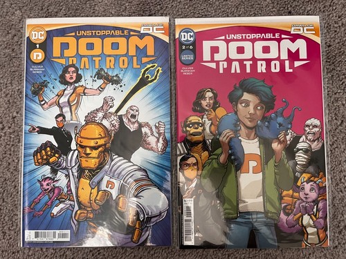 UNSTOPPABLE DOOM PATROL 1-7 (Robotman, Crazy Jane, Negative Man ...