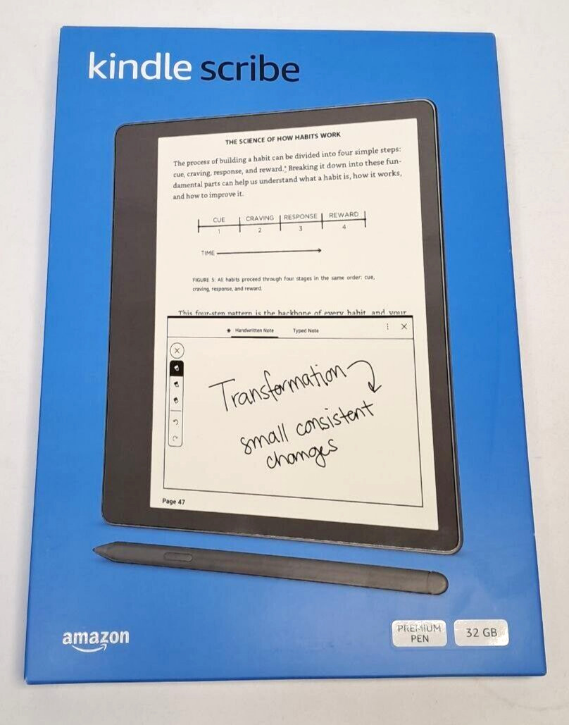 Amazon Kindle Scribe 32GB with Premium Pen - New Sealed!