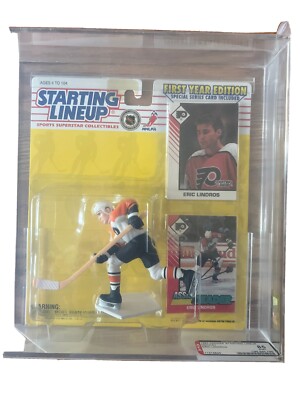 1993 Kenner Starting Lineup Hockey AFA Graded Eric Lindros Philadelphia ...