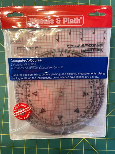 Weems & Plath Marine Navigation Compute-A-Course Multi-Purpose Plotting ...