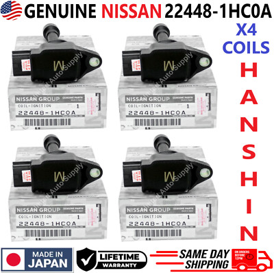 NEW GENUINE Ignition Coils For 2012-2019 Nissan Versa & Versa Note ...