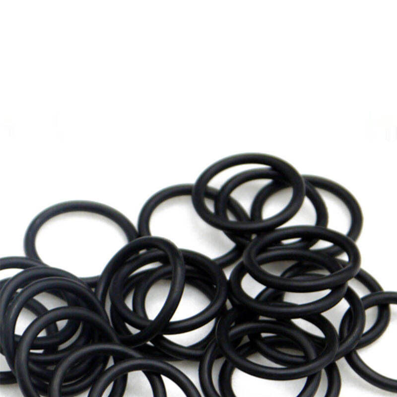 Cross Section 1mm O-Ring NBR Metric ID 1mm-70mm Black Oil Resistant ...