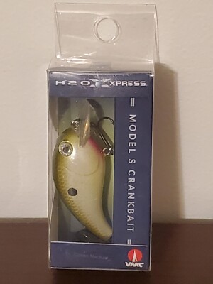 H2O Xpress VMC Fishing Lure - Model S Crankbait - Green Medium | eBay