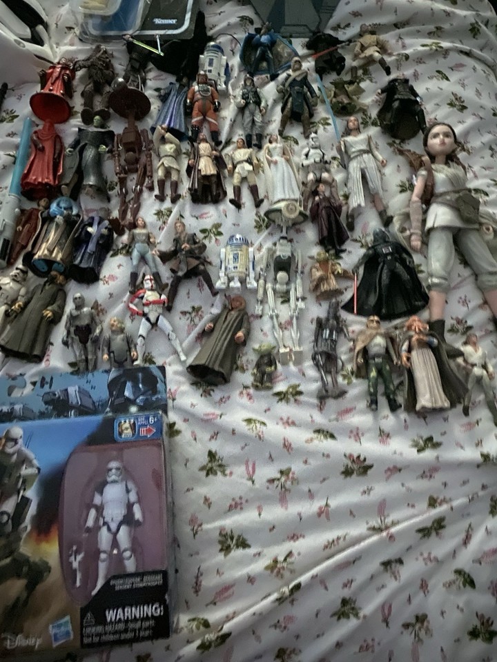 Huge Star Wars Lot 80s-2010s Action Figures | eBay