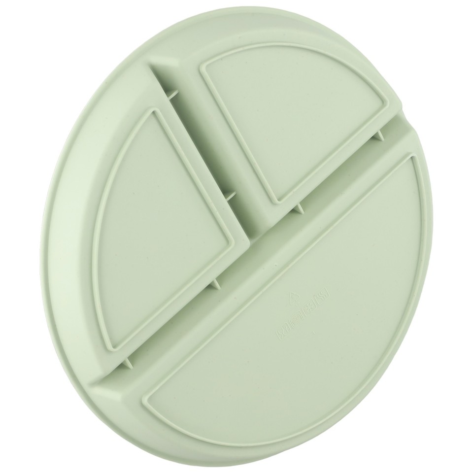 Traveling 3 Compartment Plate Dinnerware Tray Long-term Use Dishwasher ...