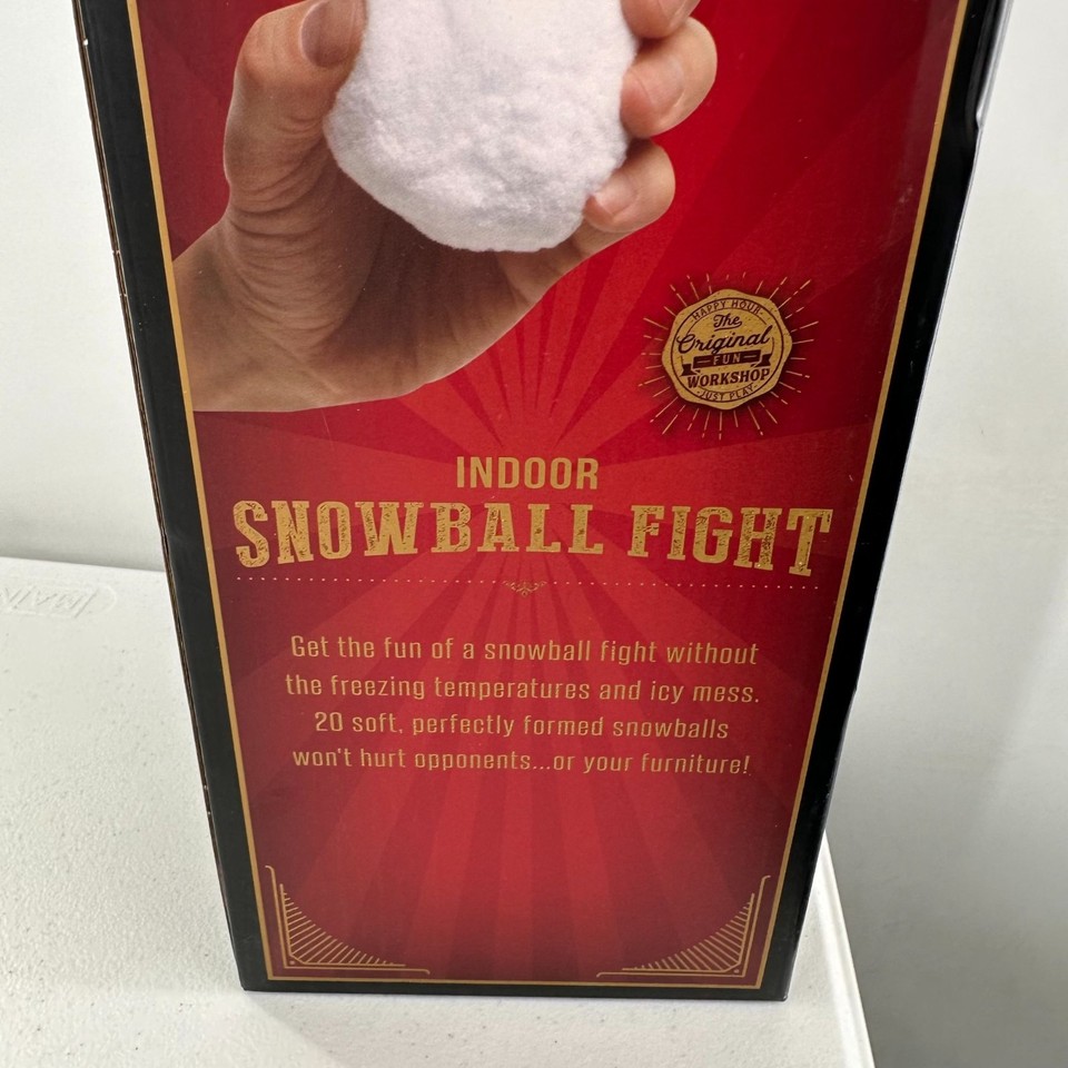 Indoor Snowball Fight Set Of 20 Soft Snowballs By Samsonico USA Winter ...