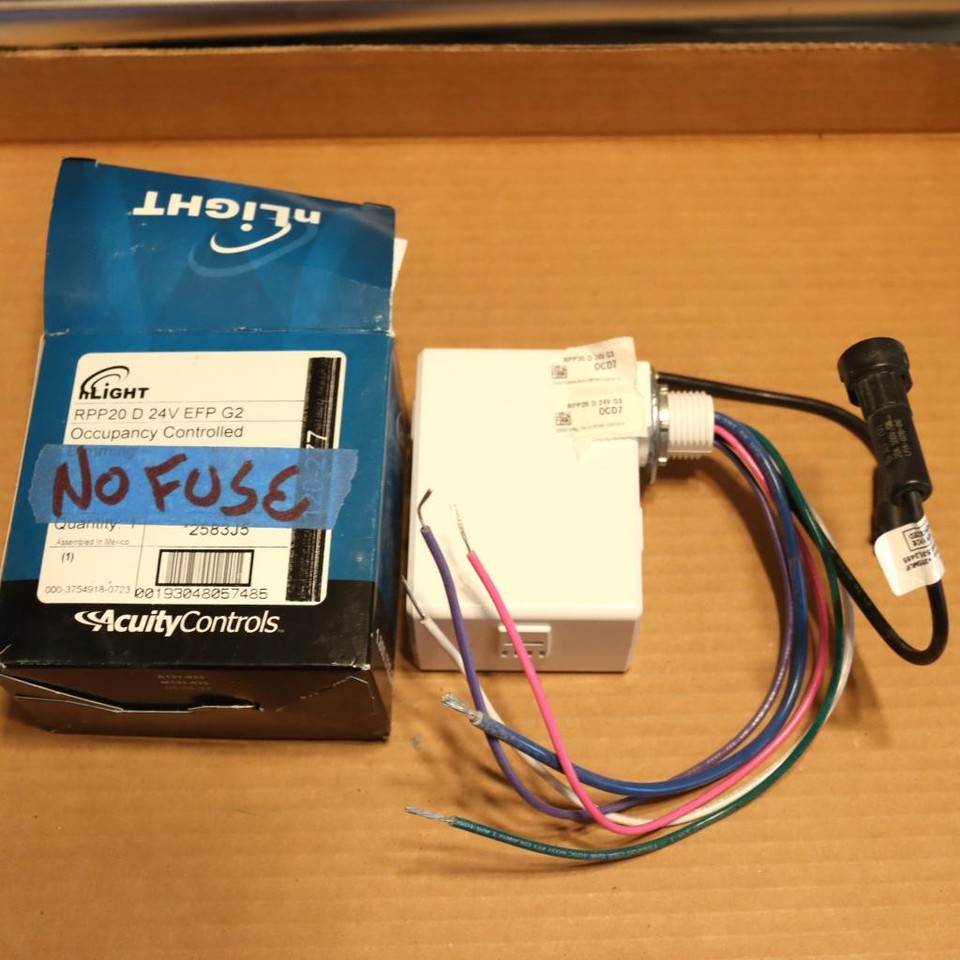 NEW Acuity Controls nLight RPP20 D 24V EFP G2 OPEN BOX NO FUSE | eBay