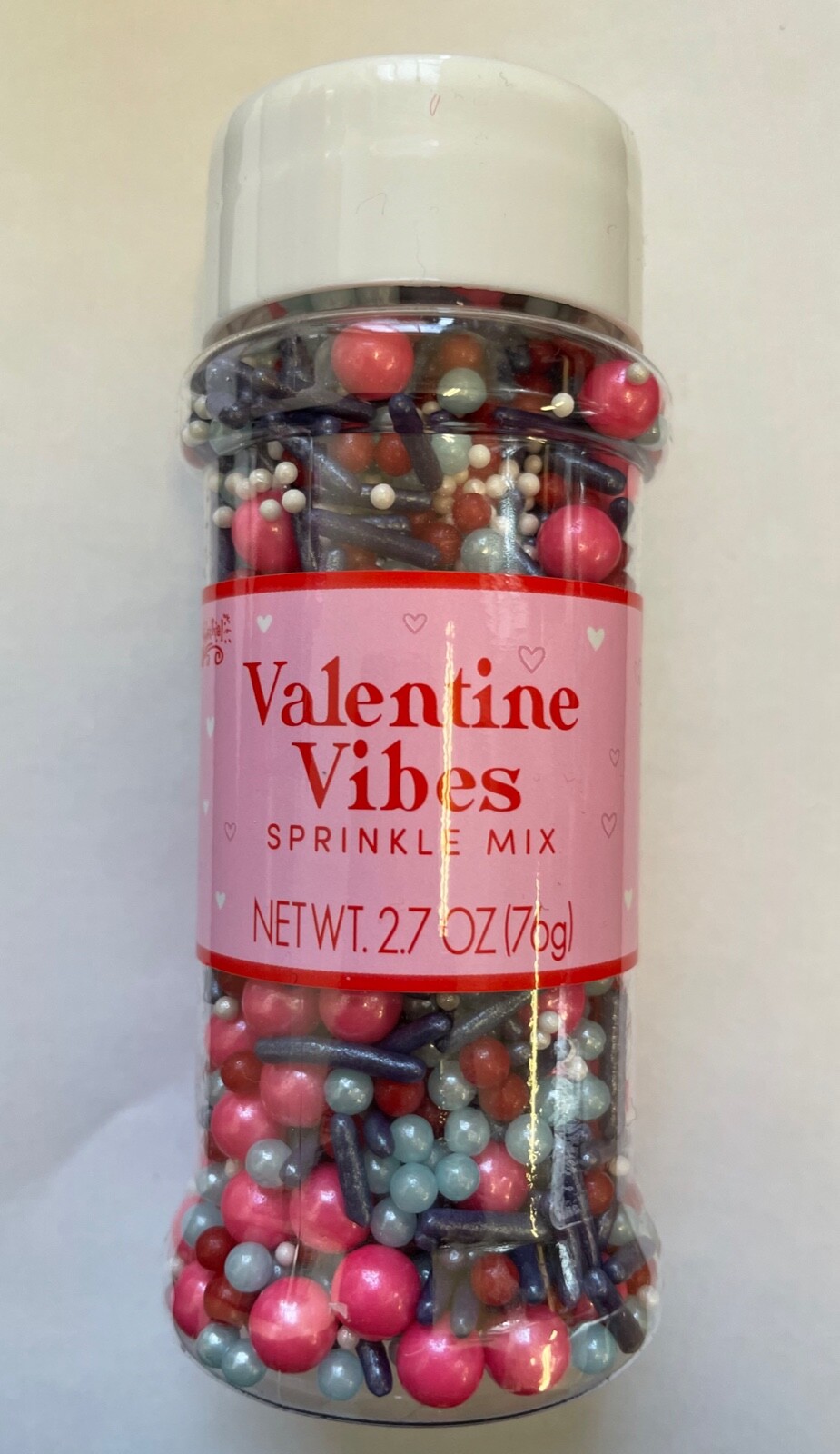 Valentine Vibes Sprinkle Mix 2.7oz Cookies Cake Decor Pink Purple | eBay
