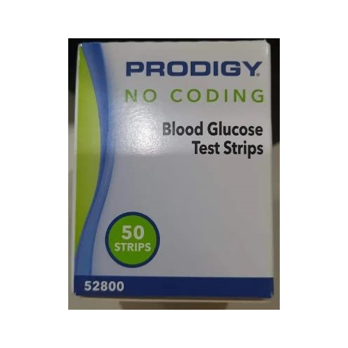 Prodigy No Coding Blood Glucose Test Strips - 50 strips | eBay