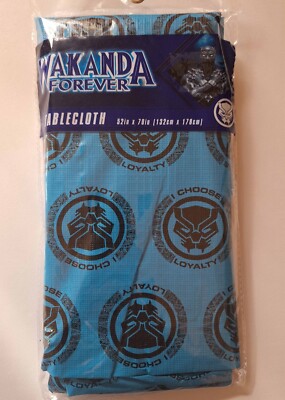 Wakanda forever tablecloths Marvel Black Panther 52"X70" Free Shipping ...