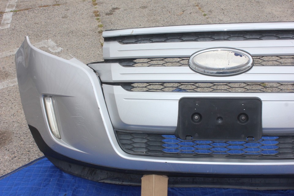 11-14 2013 FORD EDGE FRONT BUMPER COVER VALANCE LIP DRL GRILL GENUINE ...