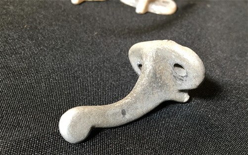 20 Gym Locker Hooks, Metal Jr High School Locker Hooks, Vintage Gym ...