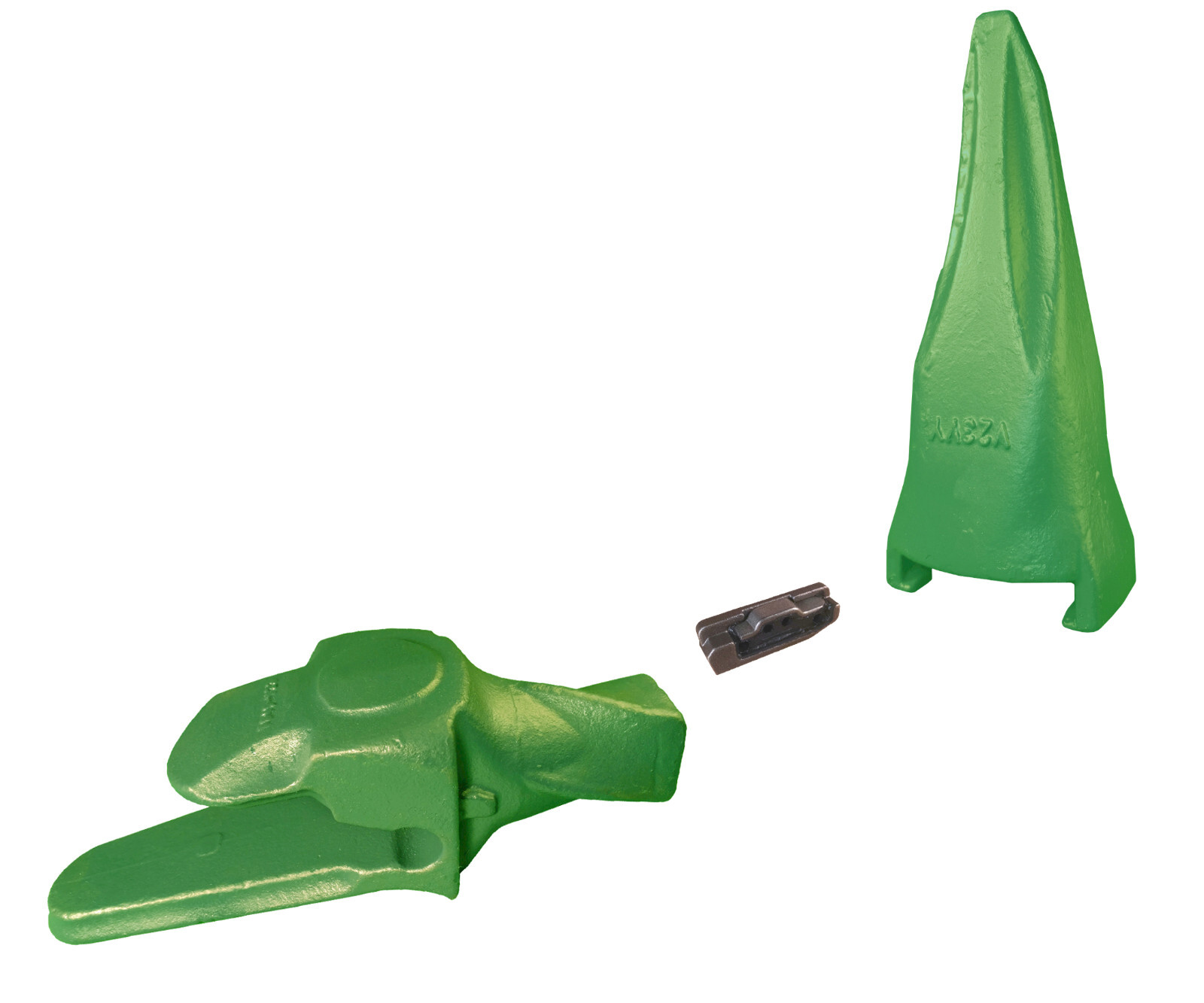 Weld-on Excavator Bucket Shank, Tooth & Pin Combo - 5849-V23 | eBay
