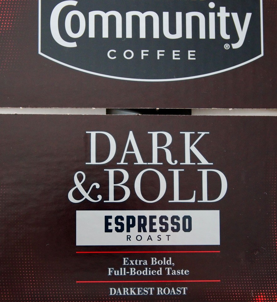 Community Coffee Dark & Bold Espresso Roast Extra-Bold, Keurig K-Cup Pods | eBay