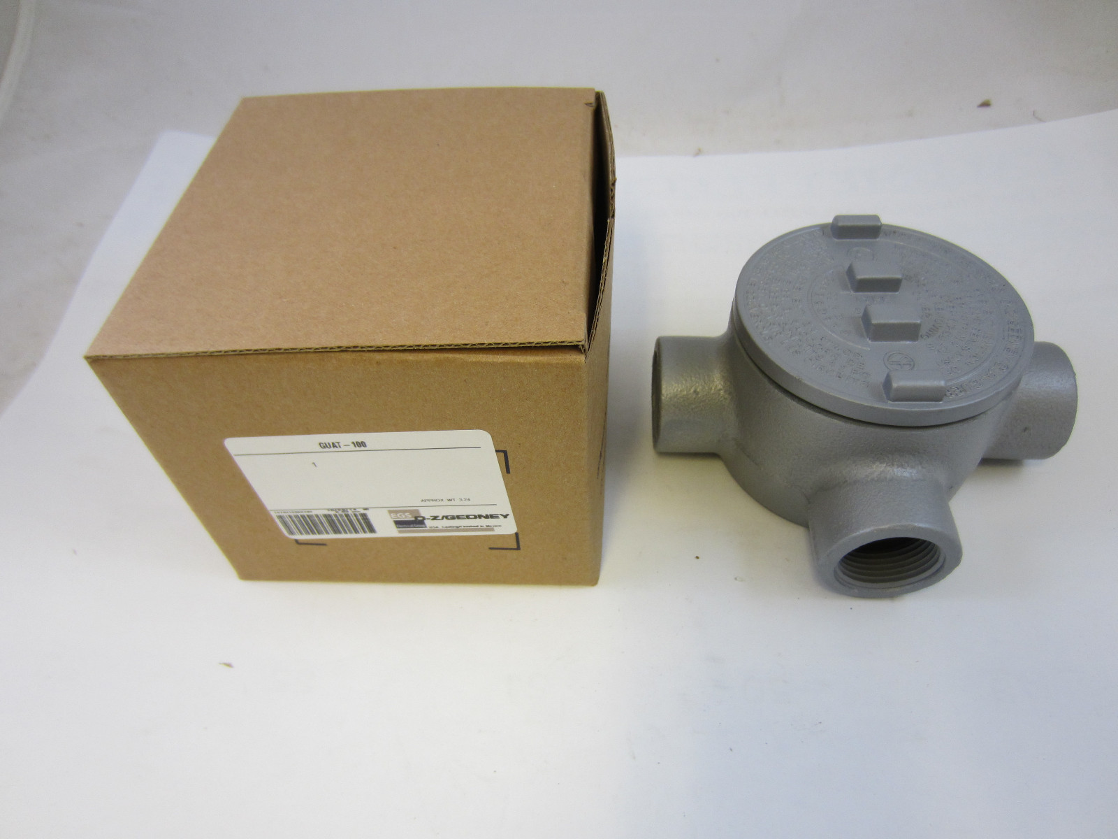 OZ/GEDNEY GUAT100 1" EXPLOSION PROOF TYPE GUA OUTLET BOX | eBay