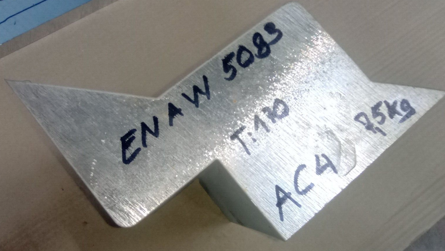 Alu-Reststück 165x108x170mm ENAW 5083 AC4 | eBay.de