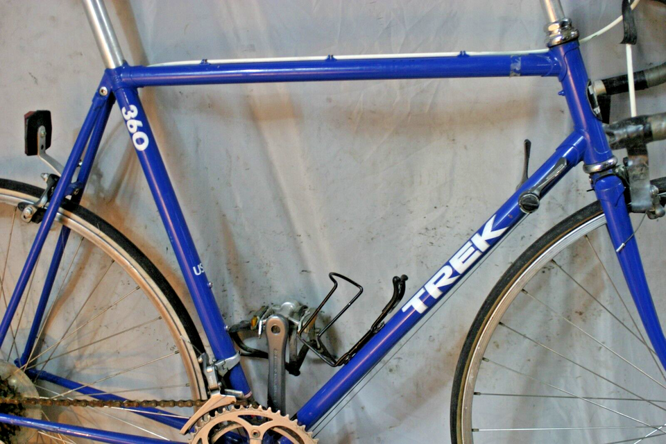 1987 Trek 360 Vintage Touring Road Bike 57cm Large Chromoly Steel USA ...
