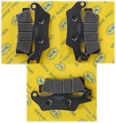 FRONT&REAR BRAKE PADS fit CAN-AM Outlander 800 1000 2012-2021 | eBay
