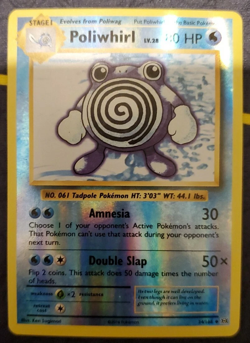 Poliwhirl Evolution Card