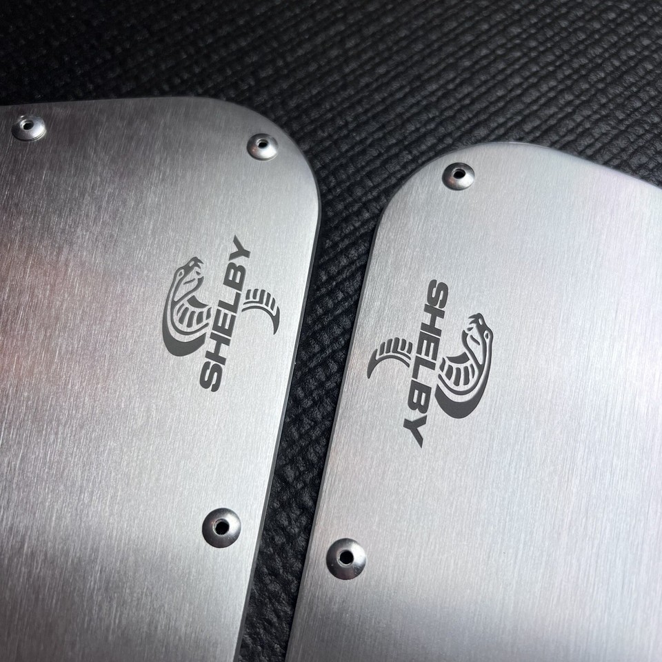 Shelby Quarter Window Covers Ford Mustang Super Snake Cobra GT500 05-09 ...