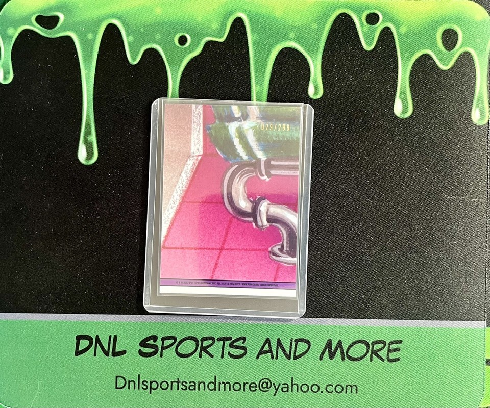 2022 Topps GPK Chrome 5 GREEN WAVE 186b Jean Machine 29/299 | eBay