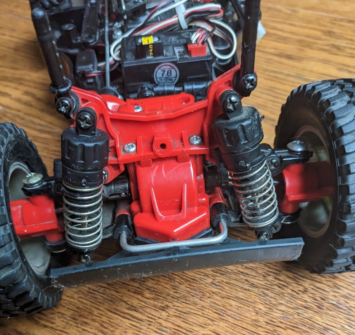 Vintage (58161) Tamiya 4x4 Ford F-150 Baja Racing Truck w/Futaba Attack ...