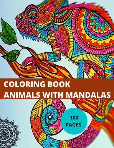 Khalid Edition coloring book animals with mandalas (Poche ...
