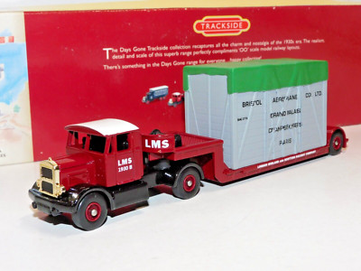 LLEDO TRACKSIDE SCAMMELL ARTIC LOW LOADER & CRATED LOAD LMS DG112001 ...