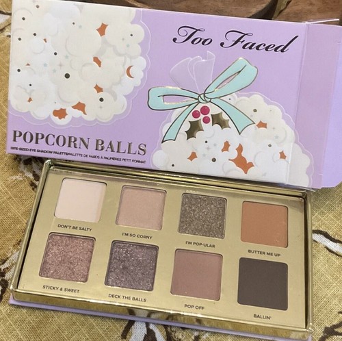NIB 2023 Too Faced Mini Popcorn Balls Eyeshadow Palette NEW LIMITED ...
