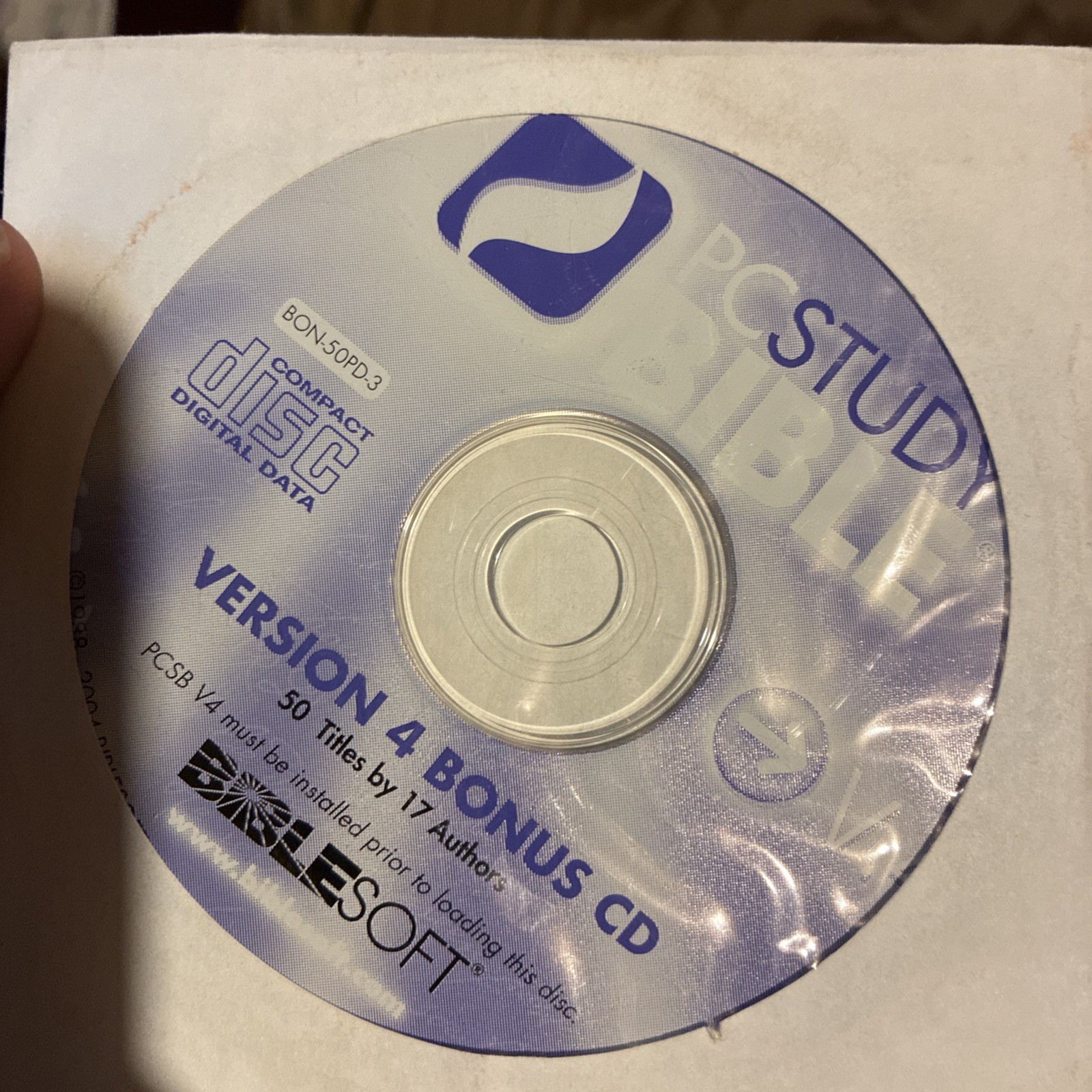 PCStudy Bible Soft V4 upgrade bonus cd version 4 disc Windows Biblesoft ...