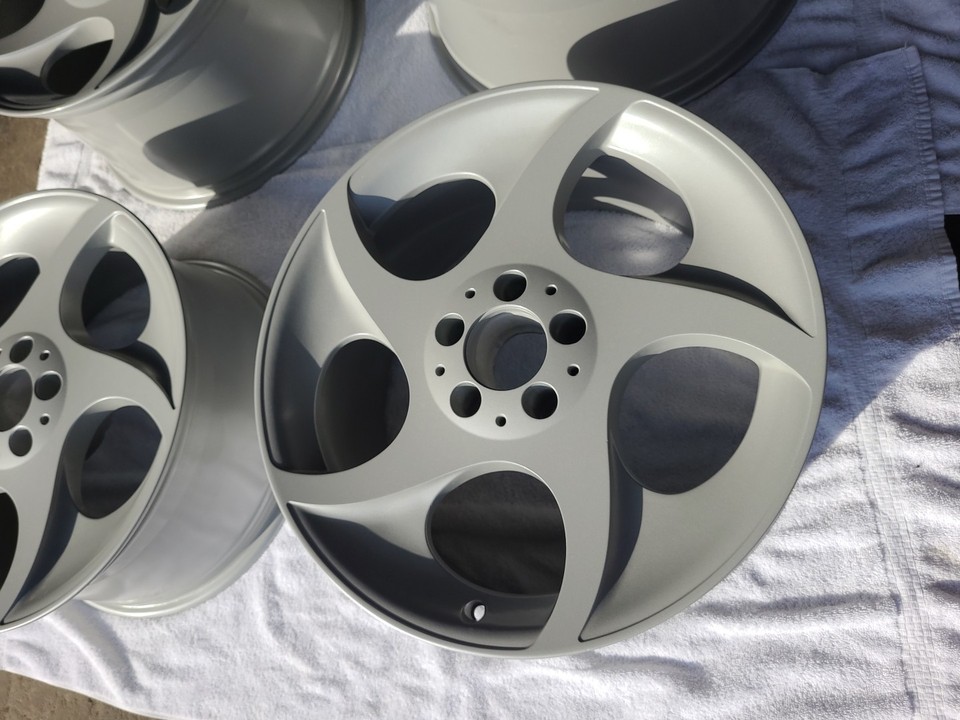Mercedes SL R230 SL500 AMG 55 OEM 18x8.5/9.5 Alphard Propeller Wheels ...