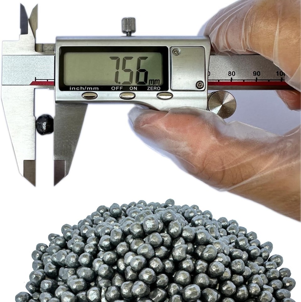 Bag of #7 Lead Shot Balls - 99.9% Pure (7.5mm) - Heavy Duty Ballast ...