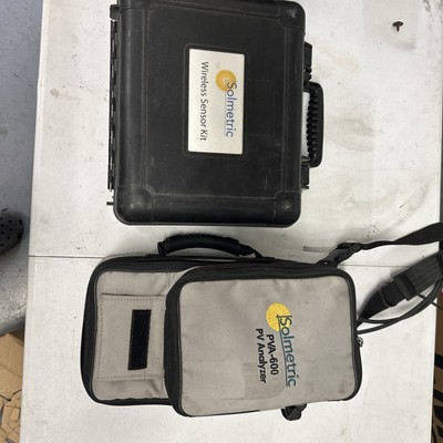 Solmetric PVA-600 PV Analyzer with Irradiance Sensor - Solar test ...