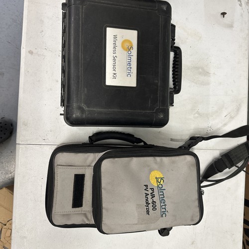Solmetric PVA-600 PV Analyzer with Irradiance Sensor - Solar test ...