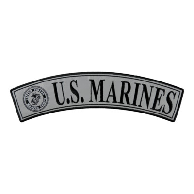 U.S. Marines Reflective Top Rocker Patch, Military Rocker Patches | eBay