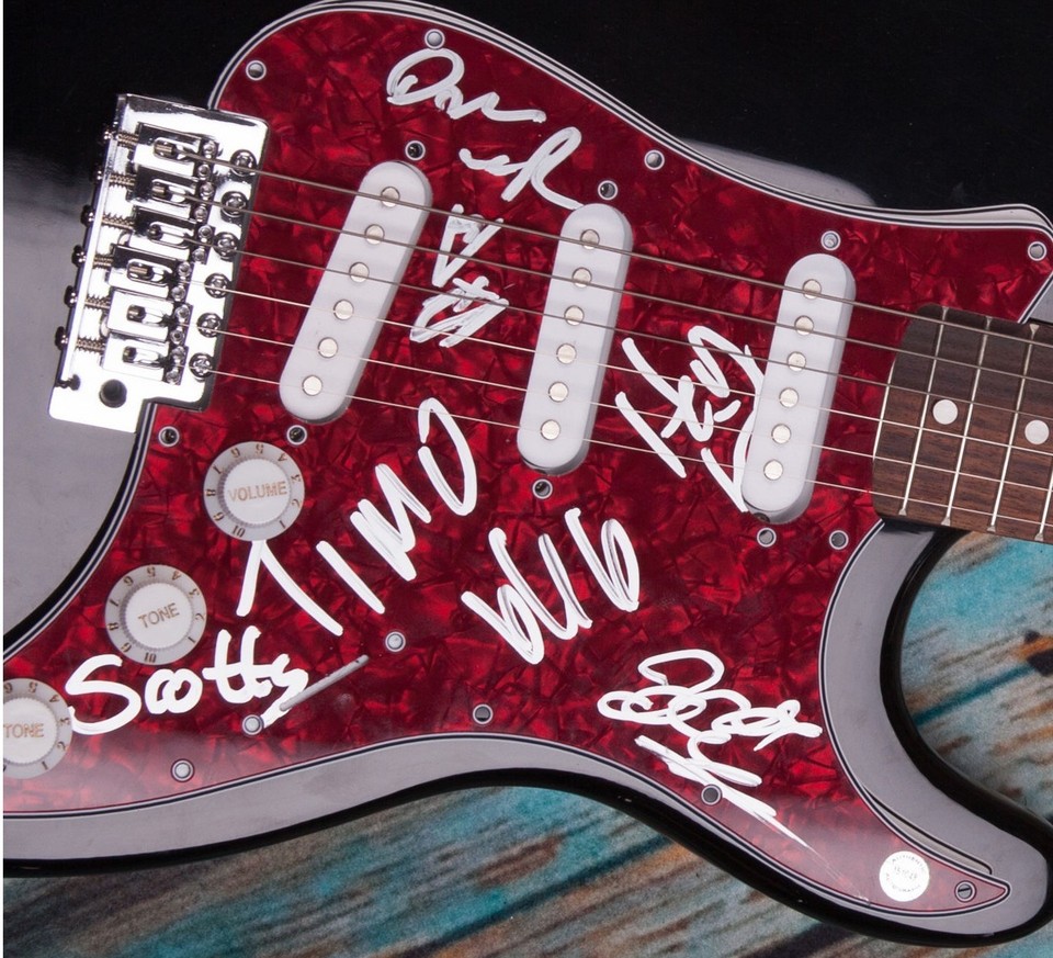 GFA Doom Metal Band SAINT VITUS Signed Electric Guitar LA2 COA | eBay ...