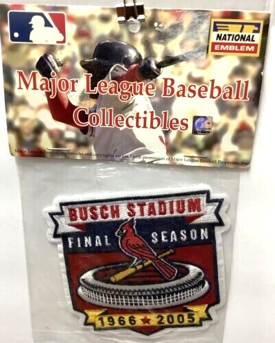 1966 to 2005 St Louis Cardinals Final Season Busch Stadium Jersey Patch ...
