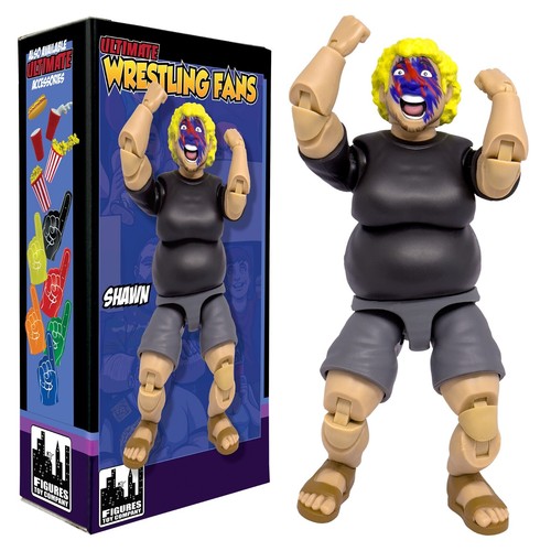 Ultimate Wrestling Crowd Fan Figures for WWE & AEW Wrestling Figures ...