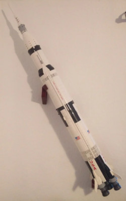 Wall Mount Display Stand for Lego Apollo Saturn V Sets 21309 & 92176 ...