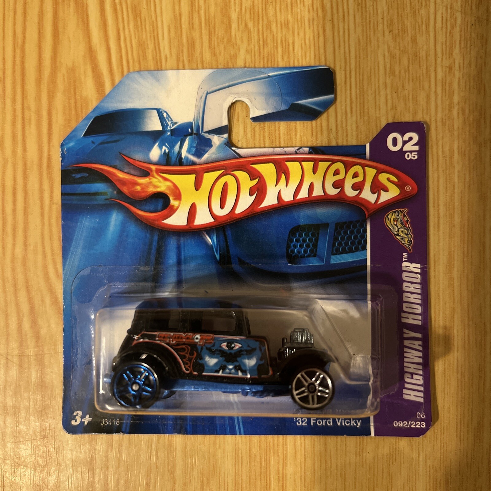 Hot Wheels '32 Ford Vicky 092/223 Highway Horror #2 of 5 Black Die-Cast ...