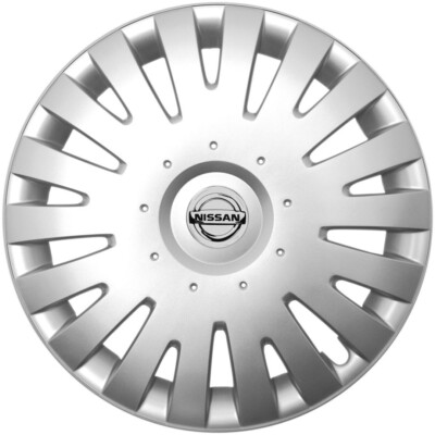 14'' Wheel trims hub caps for Micra 4x14'' silver | eBay UK