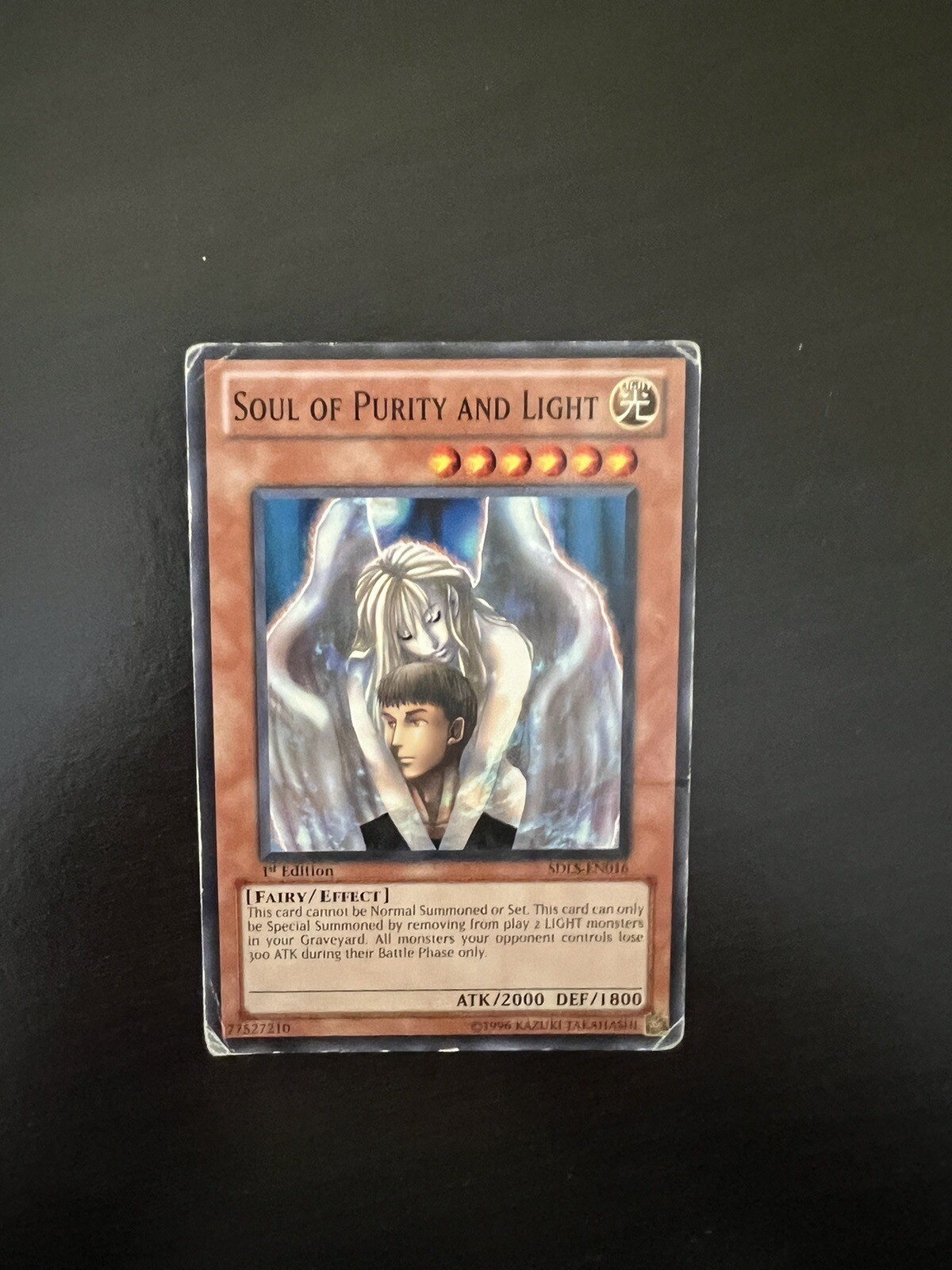 Soul Of Purity And Light Yugioh SDLS-EN016 Fairy Light 1st Edition TCG ...
