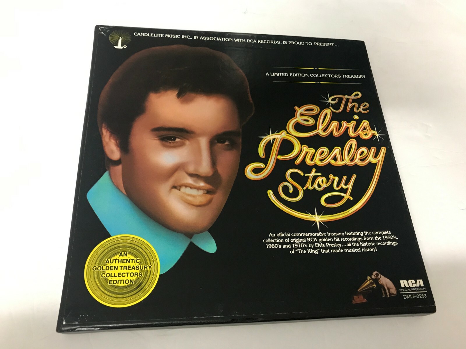 The Elvis Presley Story 5 Lps Box Perfect Vinyl Rock Record original ...