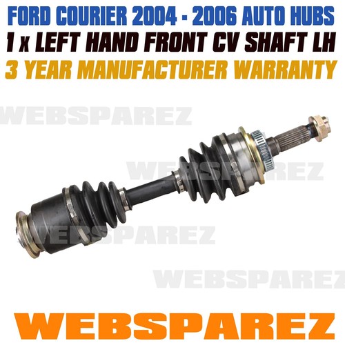 LEFT Hand CV Drive Shaft For Mazda B Series Ford Courier PG PH With ...