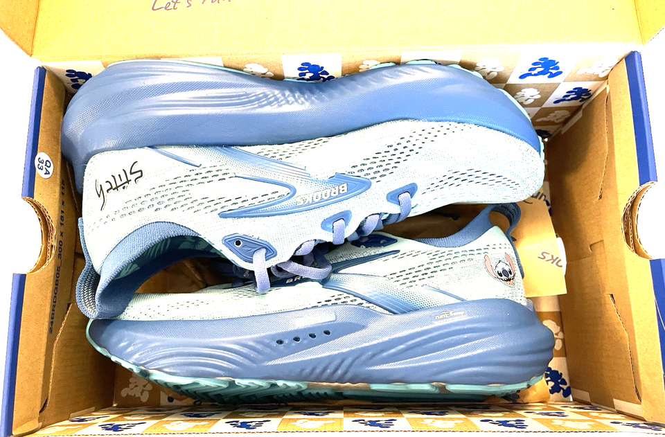 2025 RunDisney Brooks Glycerine RunWalk Shoe Stitch Woman 7 LIMITED ...
