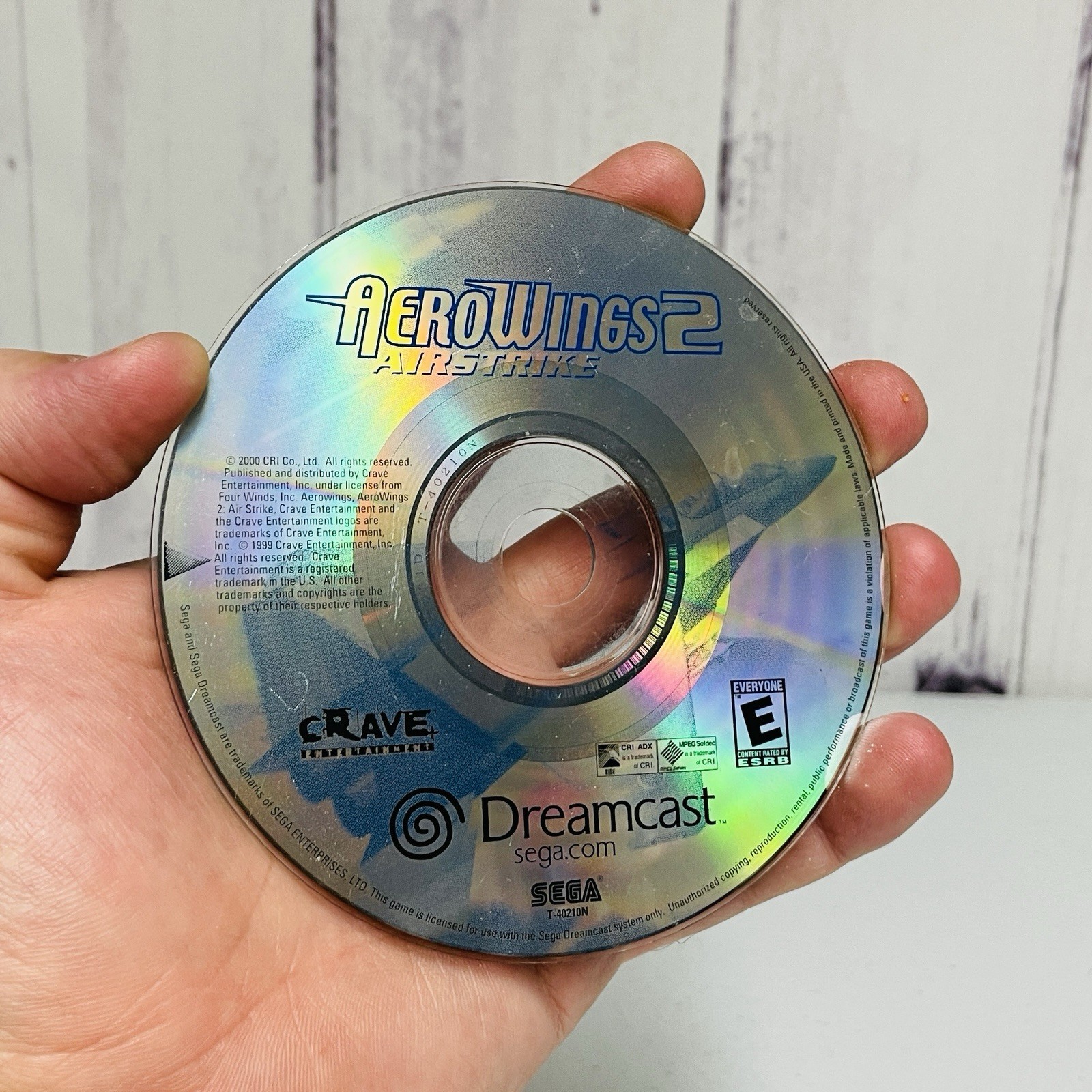 AeroWings 2 Air Strike Sega Dreamcast Disc Only | eBay