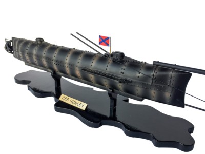 CSS H. L. Hunley Limited Civil war Model Submarine 25" | eBay