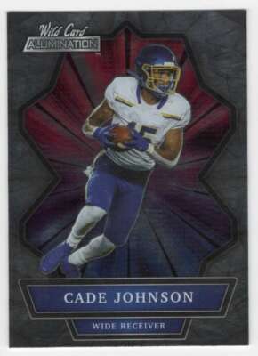 CADE JOHNSON RC 2021 Wild Card Allumination ROOKIE #58 Seahawks NFL ID ...