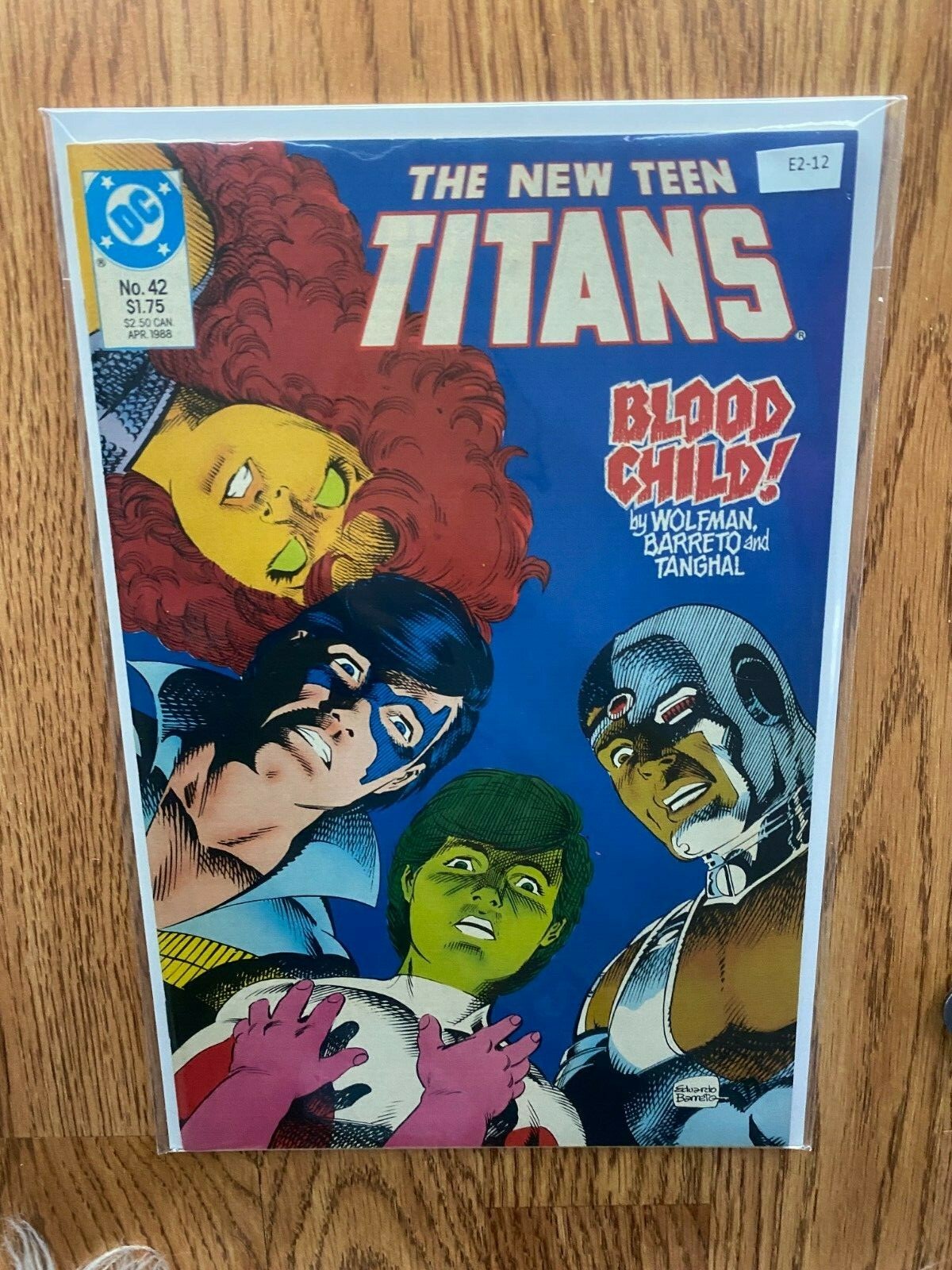 The New Teen Titans 42 - High Grade Comic Book - E2-12 | eBay